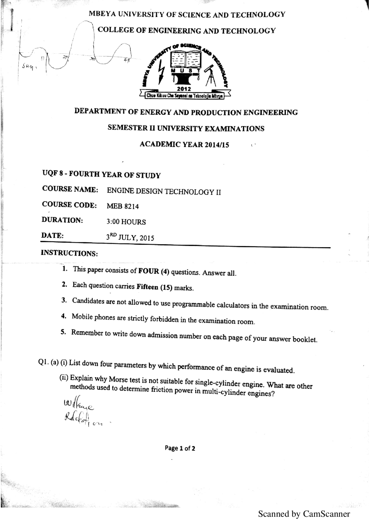 Msaafu wa ngajilo 2019 - Docsity