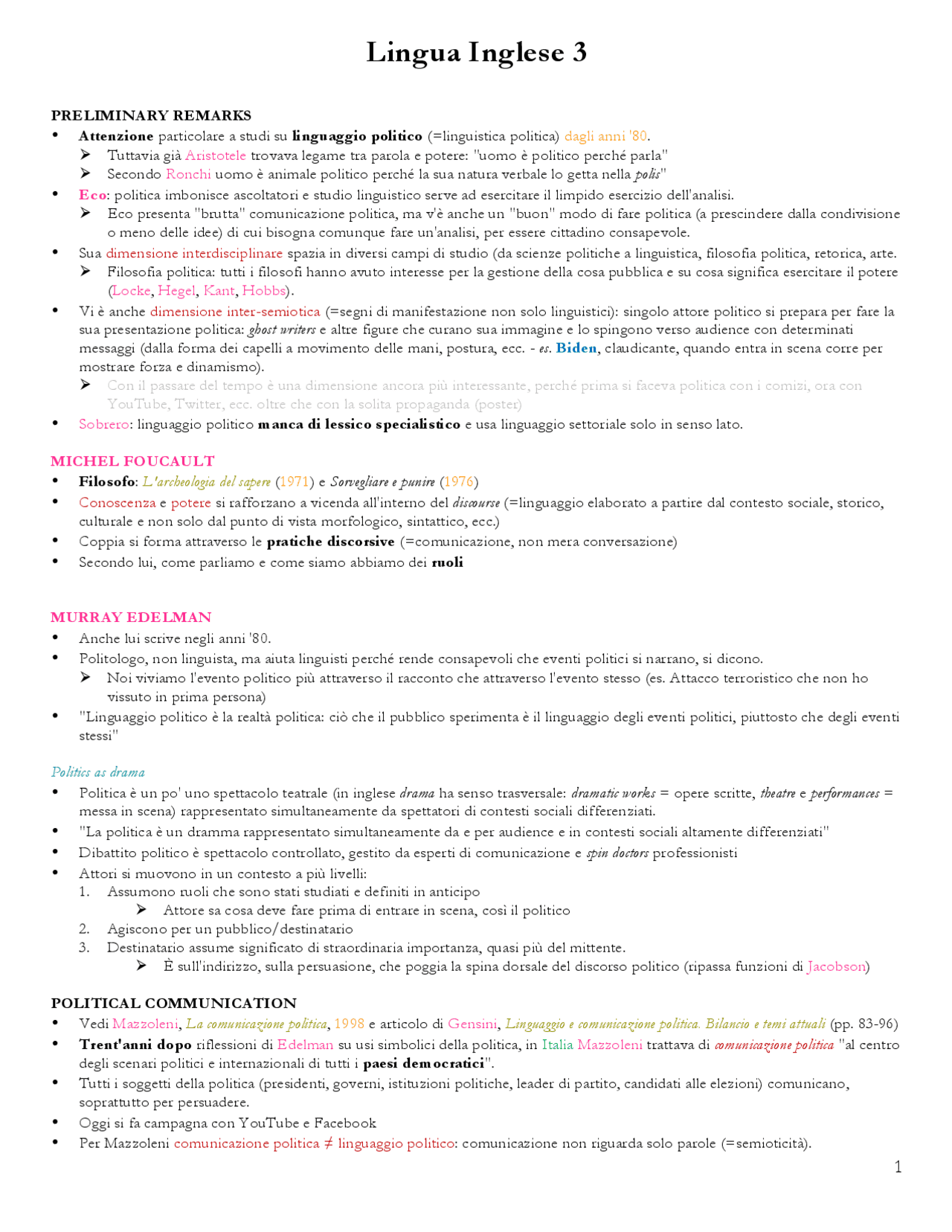 Lingua Inglese 3 Montini Docsity