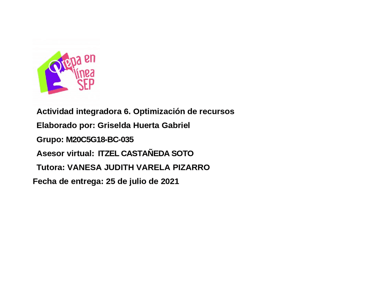 Optimización De Recursos Docsity