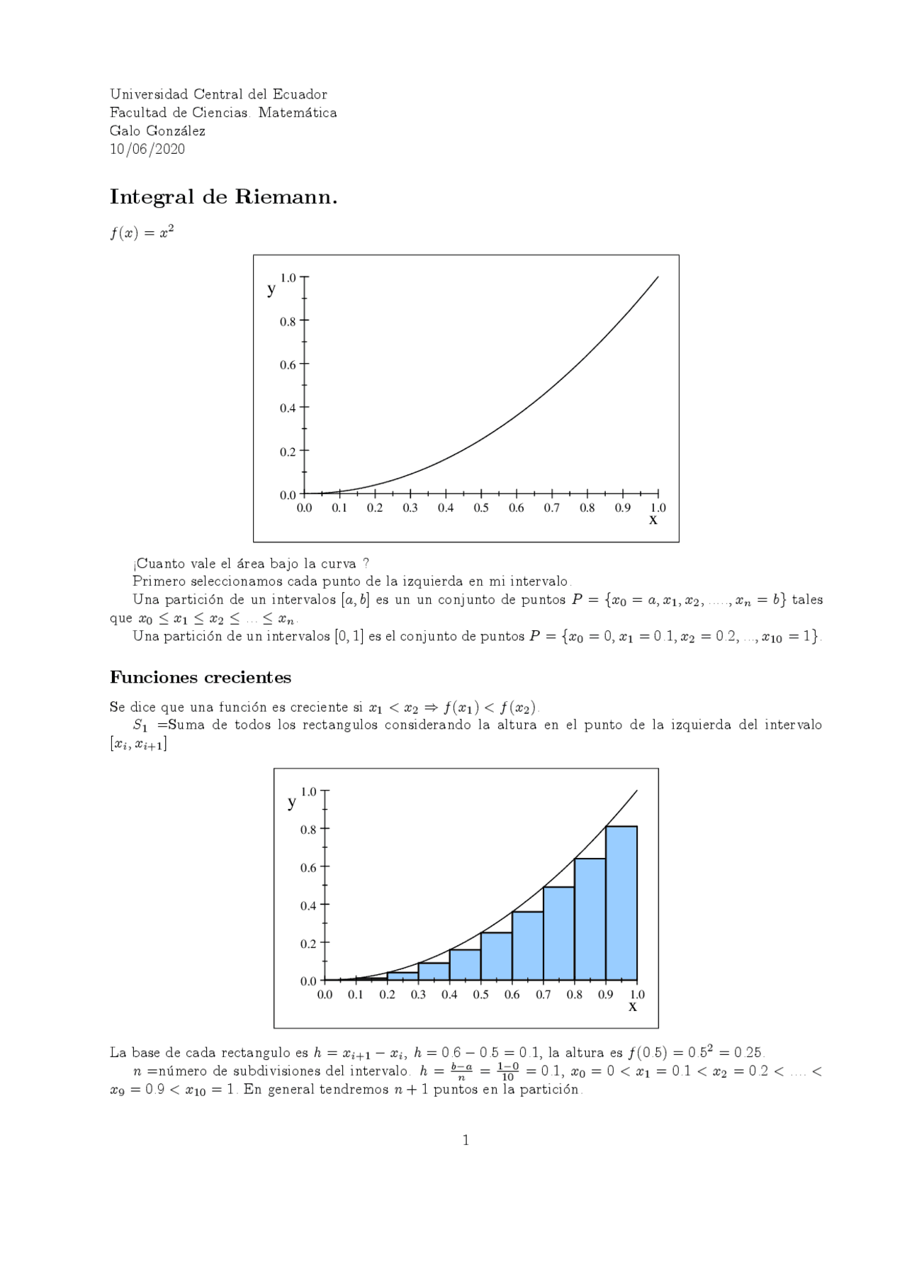 INTEGRAL DE RIEMAN-- - Docsity