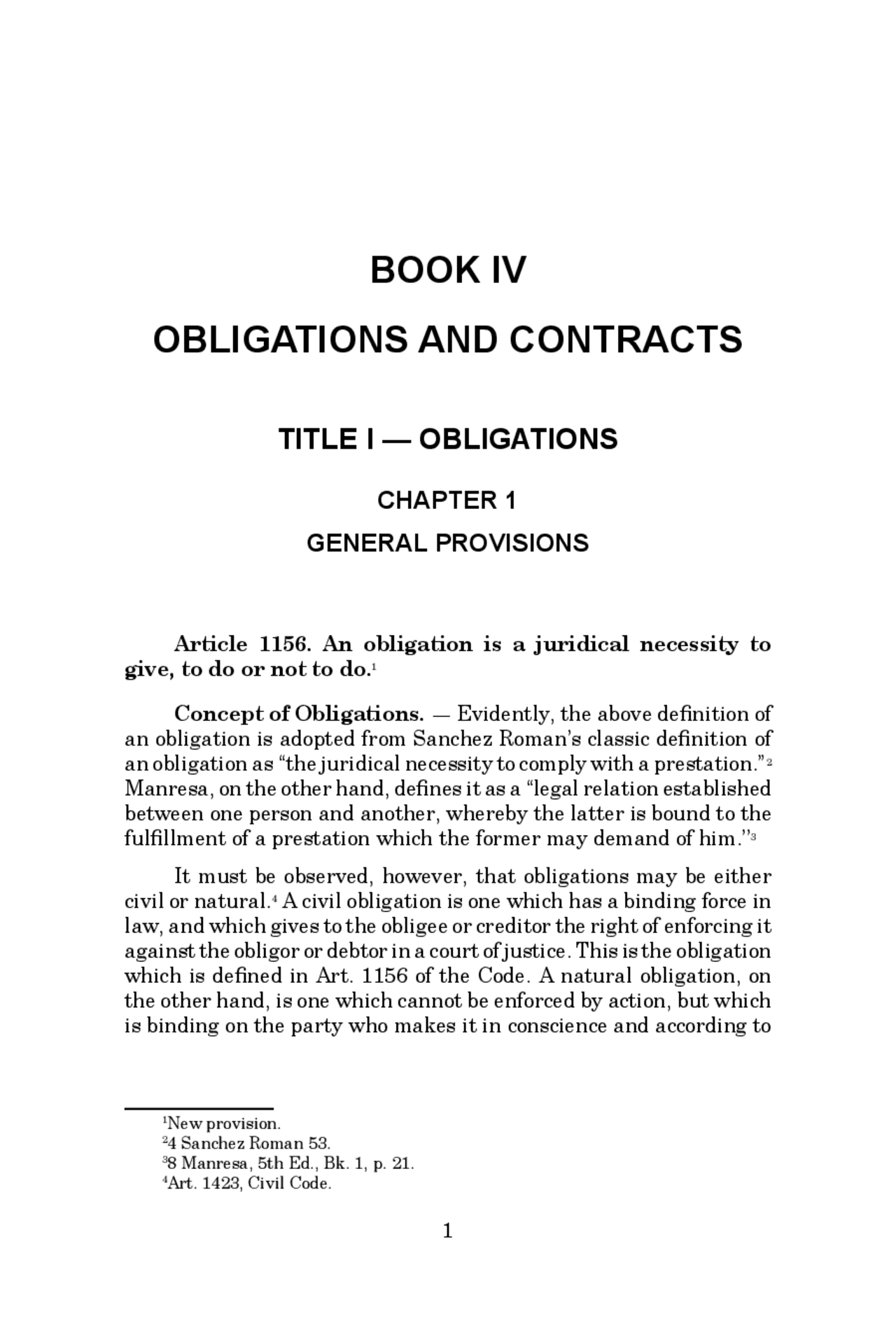 Law on obligation and contracts | Essays (high school) English | Docsity