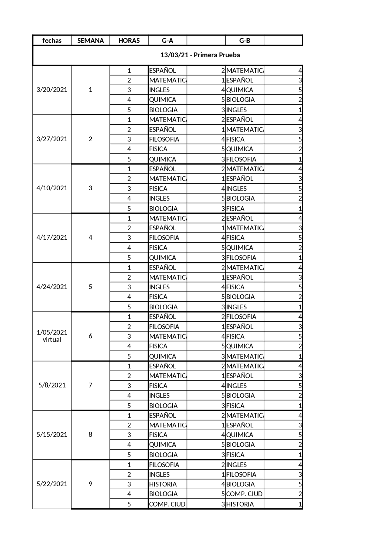 Matematicas Docsity