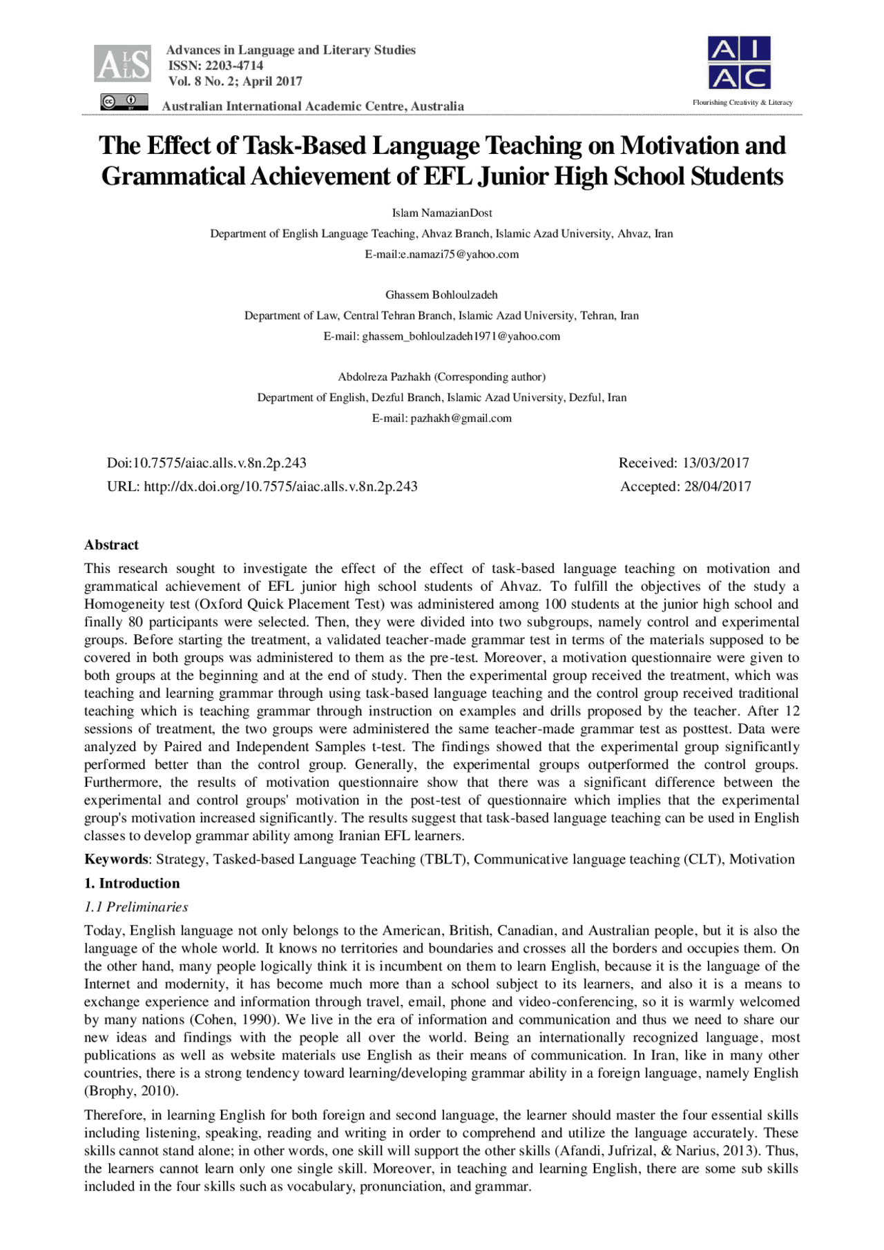 good writing and how to do an essay | Exams English Language | Docsity