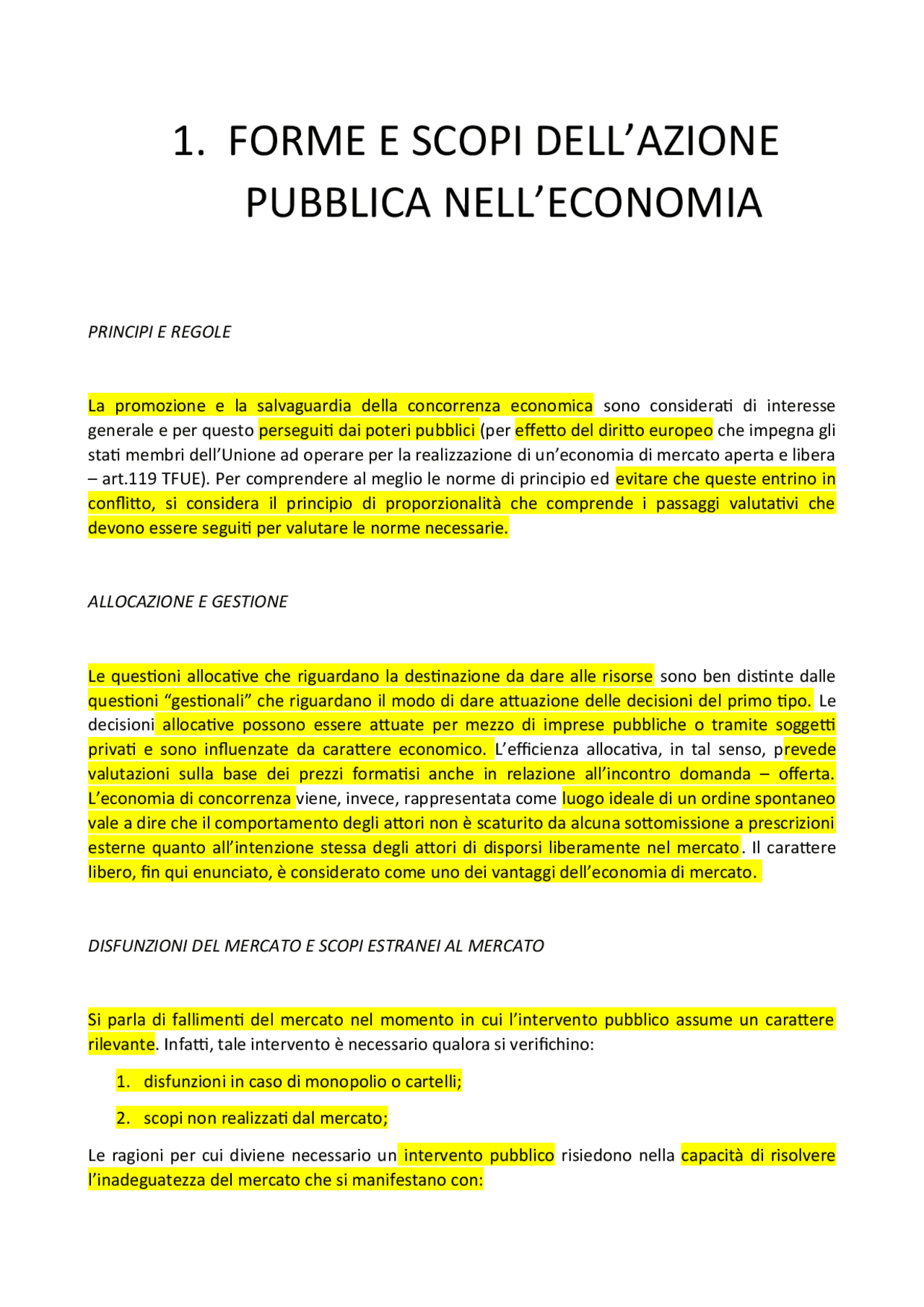 Regolazione Dei Mercati Digitali Docsity