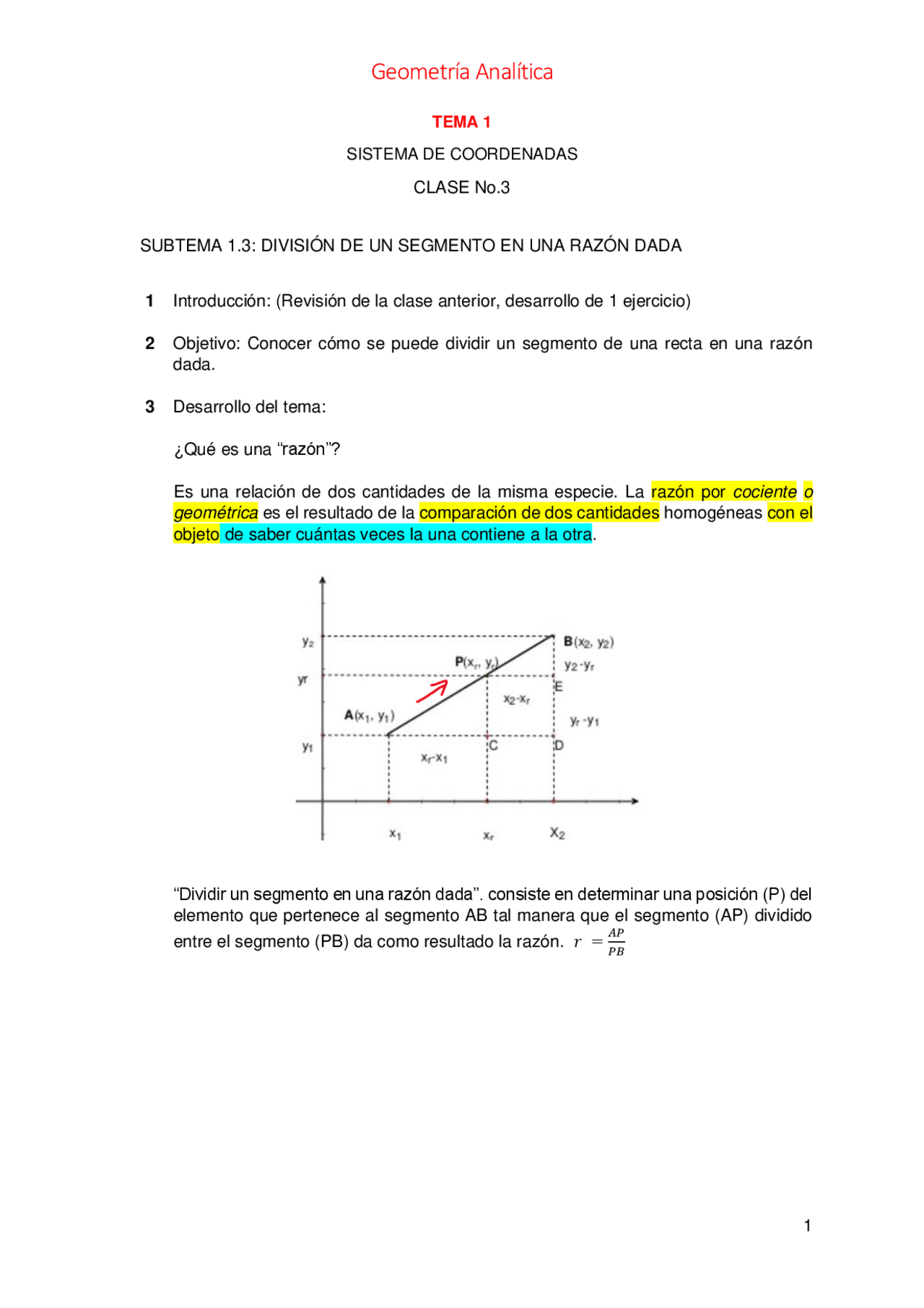 Planos en el eje x y y | Essays (high school) Mathematics | Docsity