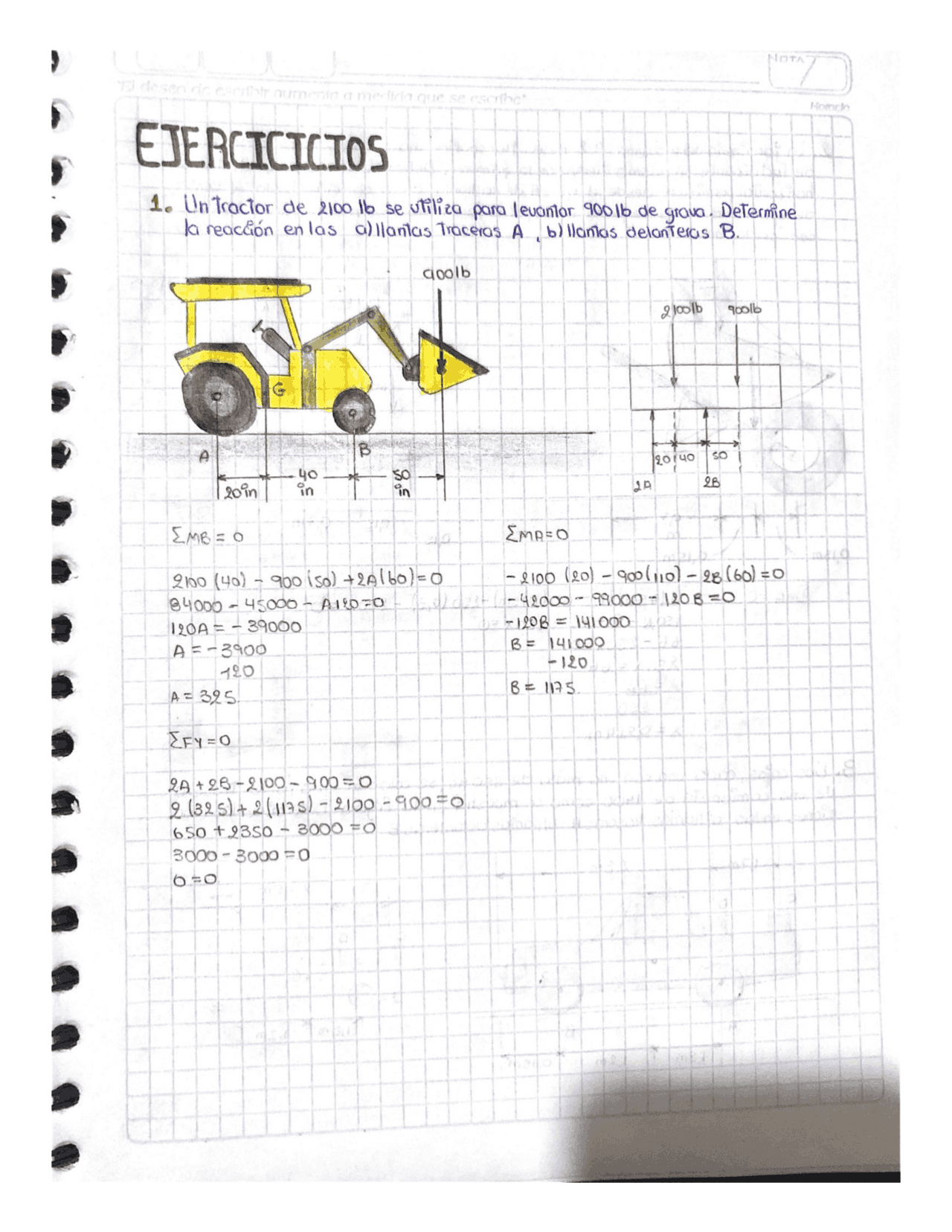 Estatica Ejercicios Esercizi Di Statica Docsity