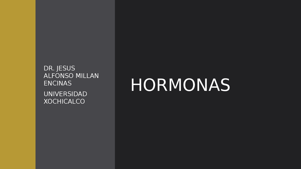 Clasificación De Las Hormonas Docsity