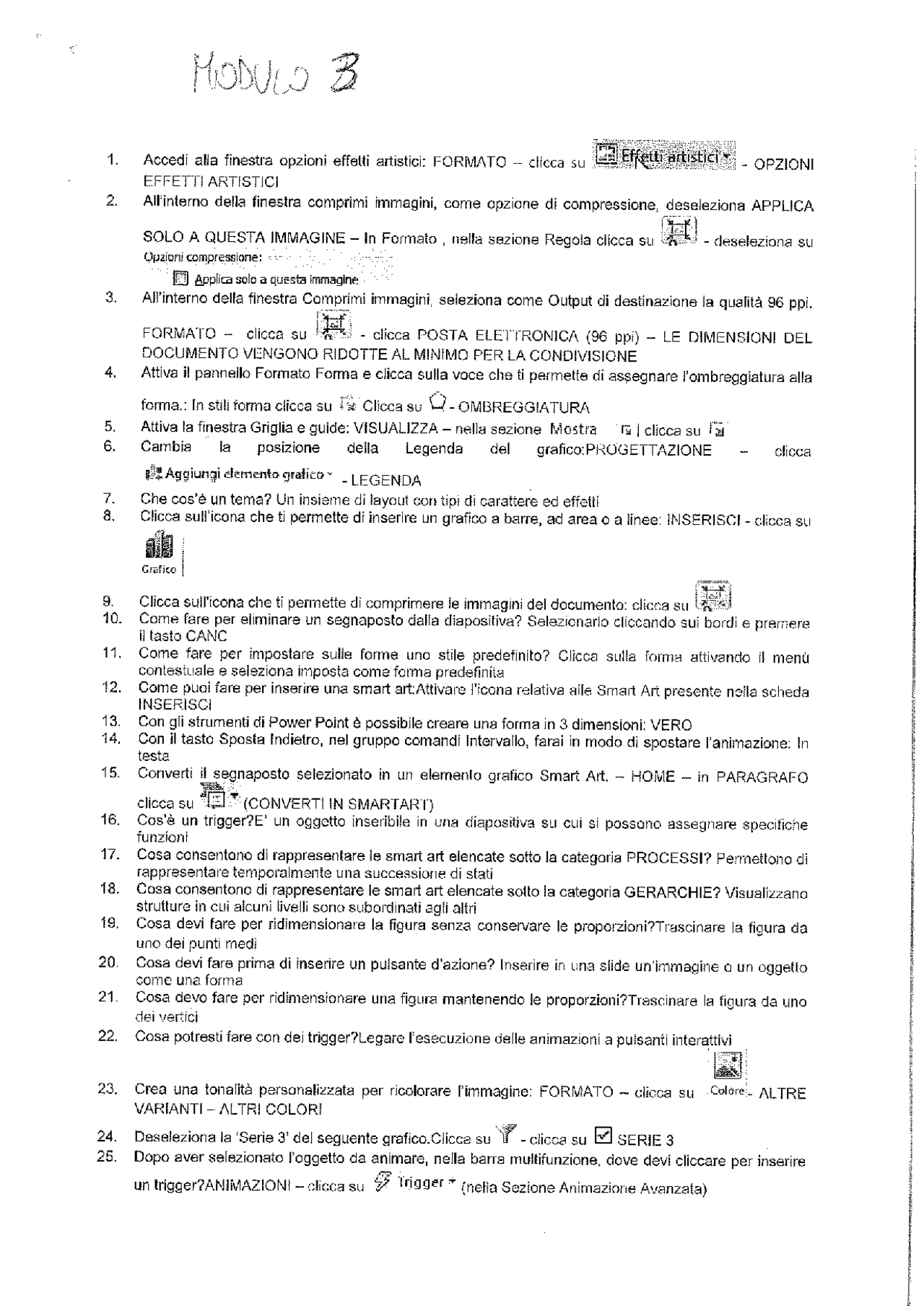 Prove Test Eipass Progressive Prove Desame Di Informatica Docsity