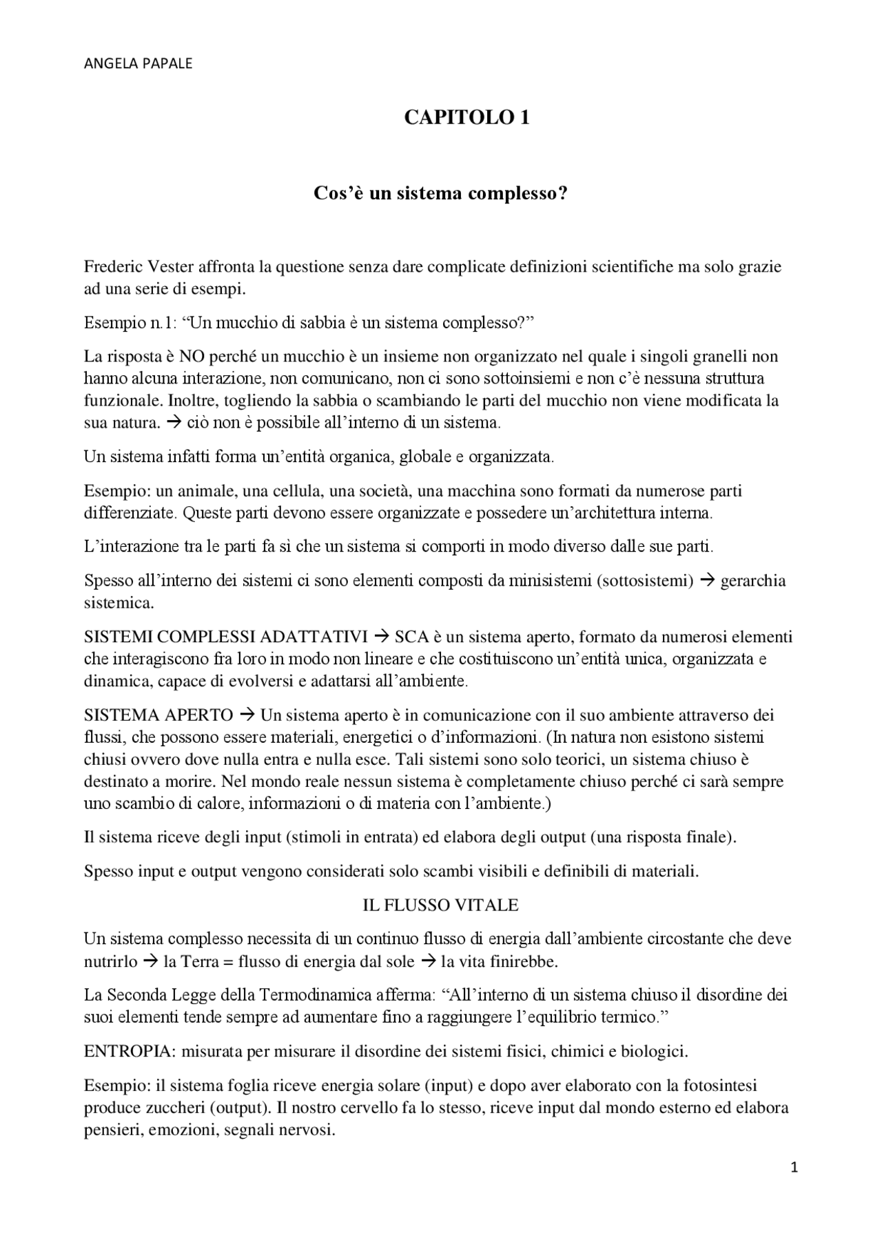 Riassunto Formicai Imperi E Cervelli A Gandolfi Docsity
