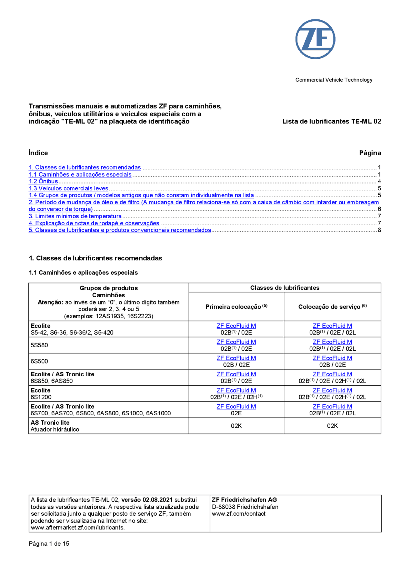 Manual para manutenção - Docsity