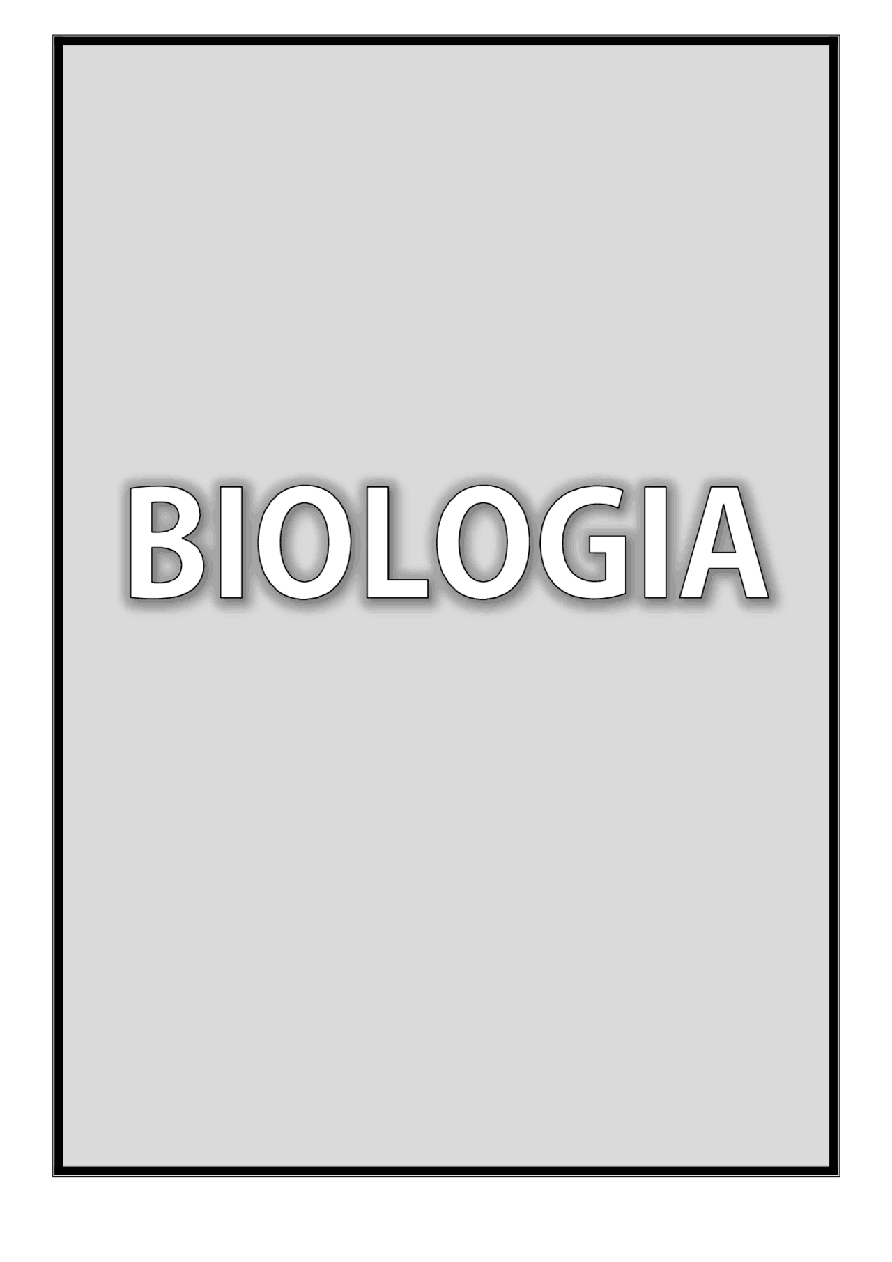 Biologia Alpha Test Docsity