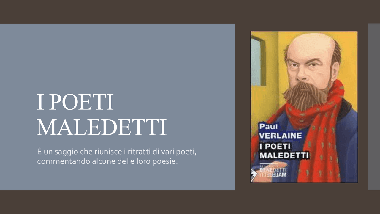 "I poeti maledetti" di Paul Verlaine - Docsity