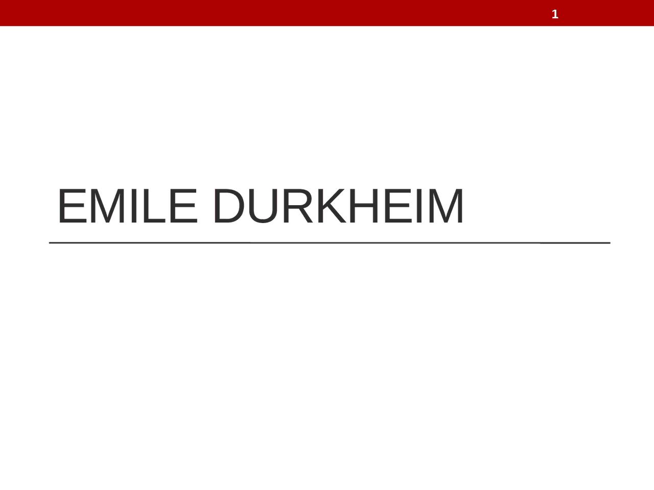 Sociologia Autori Durkheim Docsity
