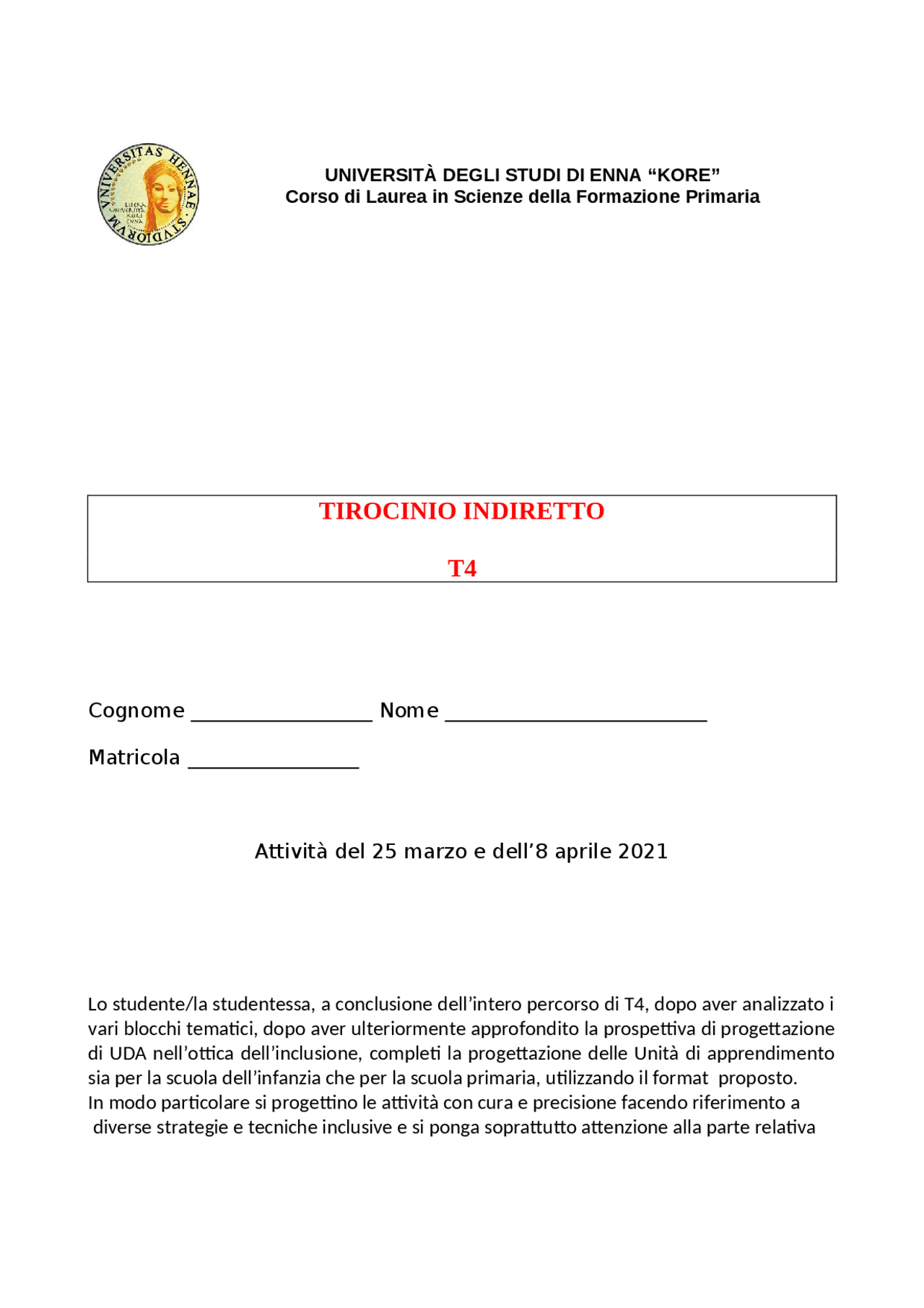 Attività Tirocinio Indiretto Schemi E Mappe Concettuali Di Didattica