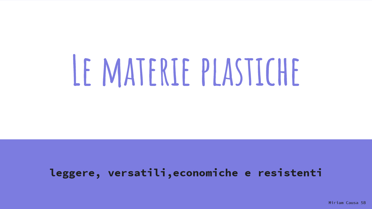 Le Materie Plastiche Schemi E Mappe Concettuali Di Chimica Docsity