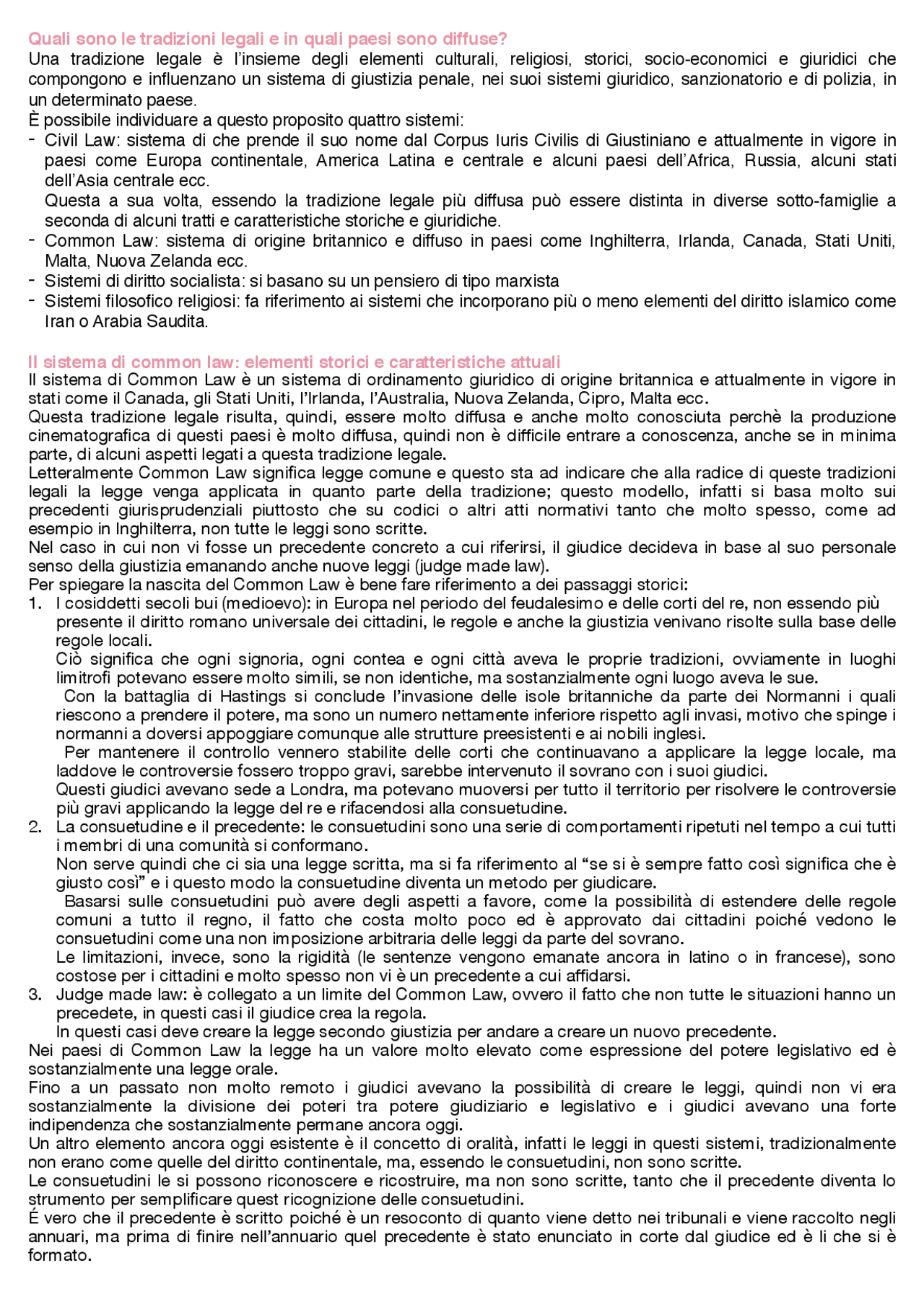 Risposte Prima Parte Giustizia Penale Docsity