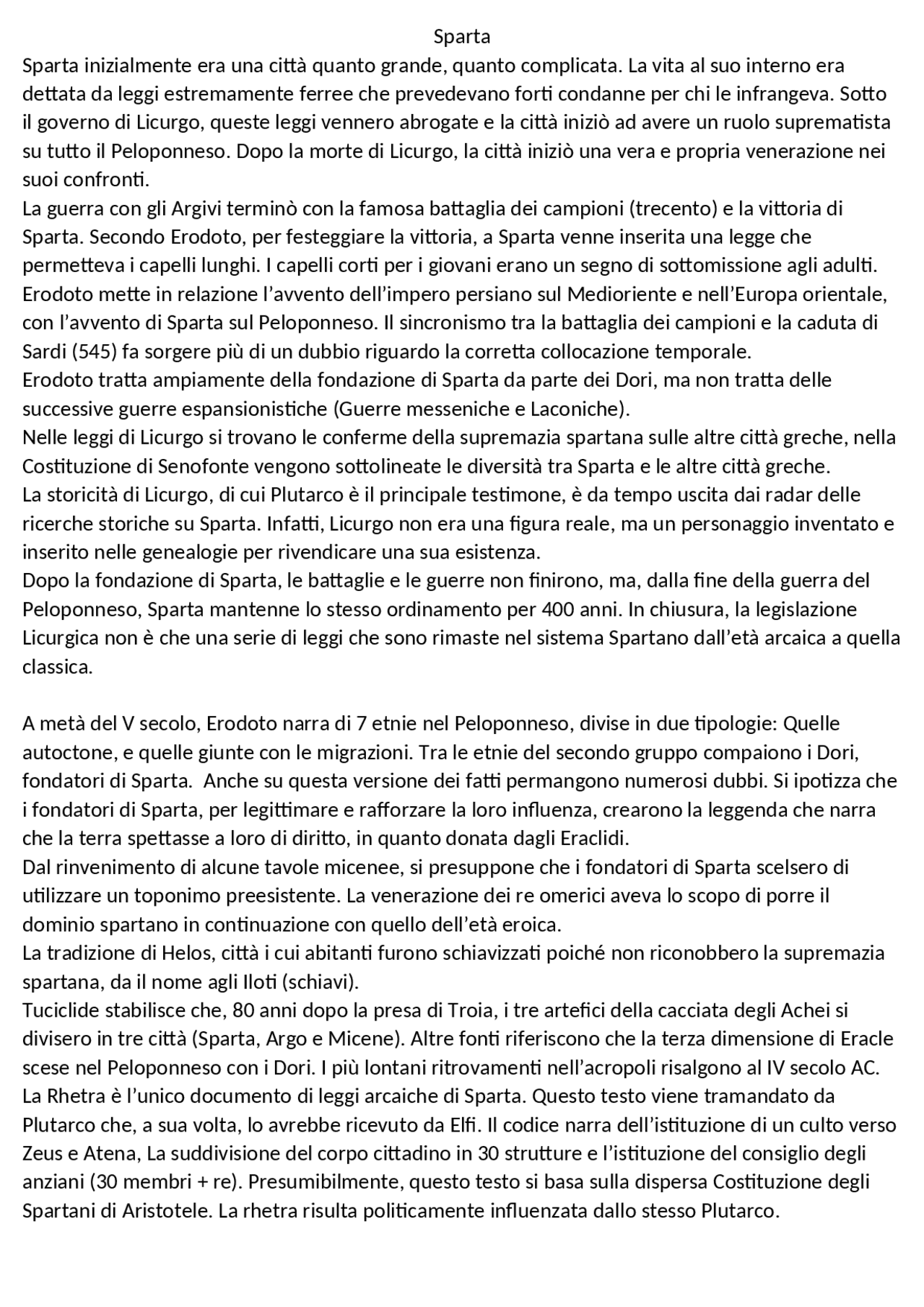 Appunti Corso Di Storia Greca Unimi Docsity