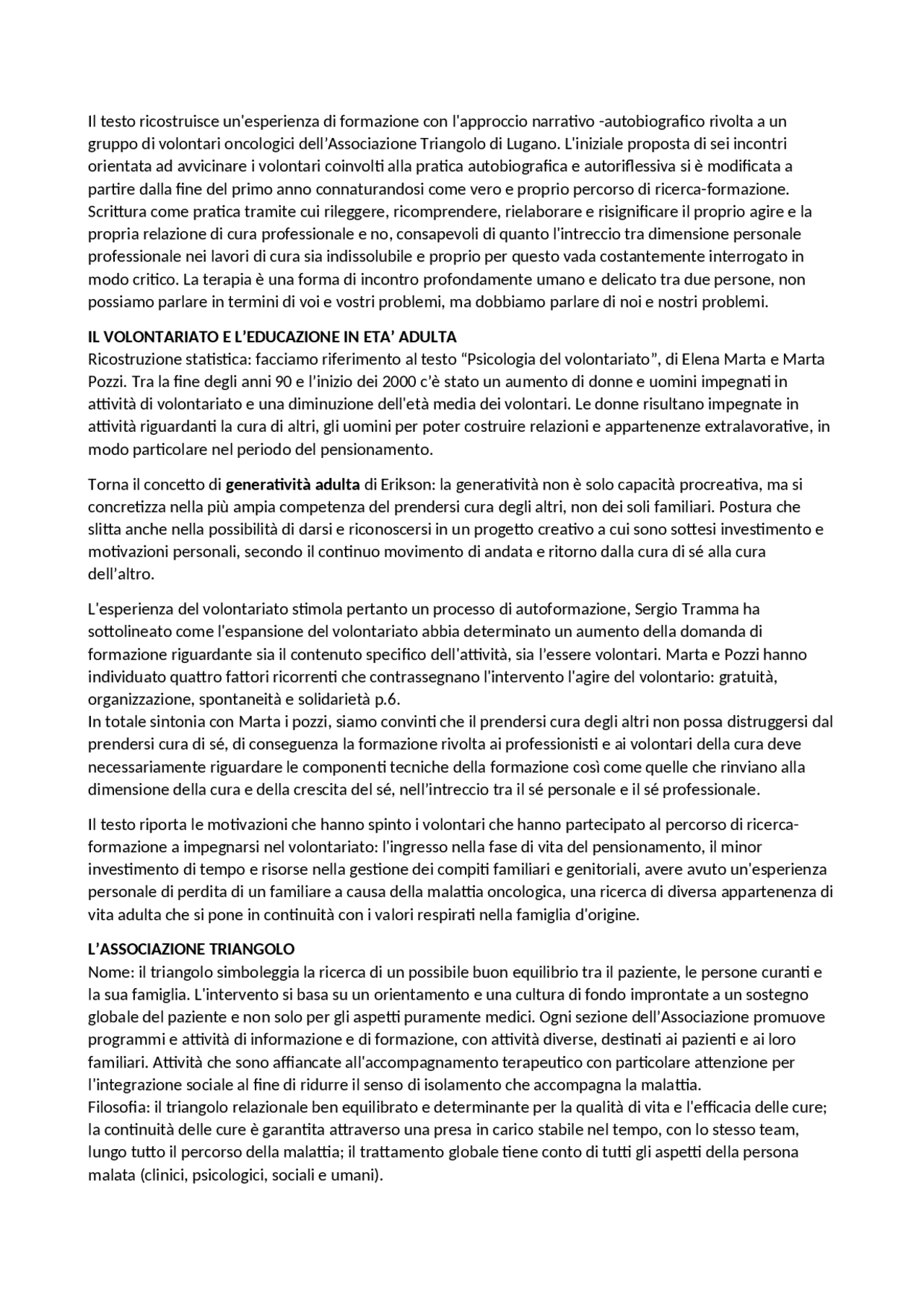 Riassunto Completo Del Libro La Parola Che Cura” Dispense Di Scienze