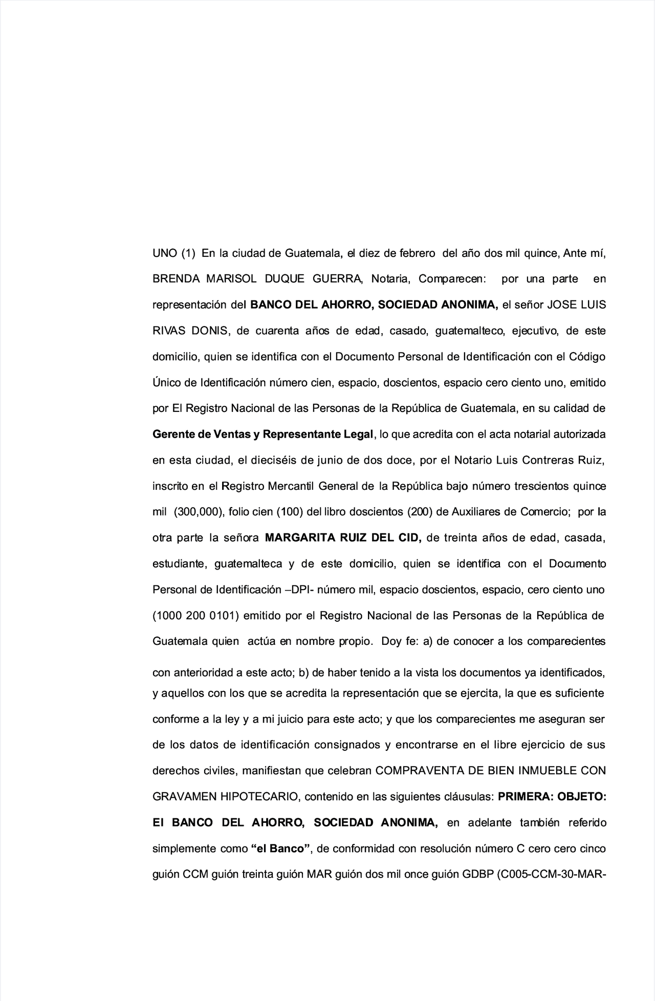 Modelos de memoriales - Docsity