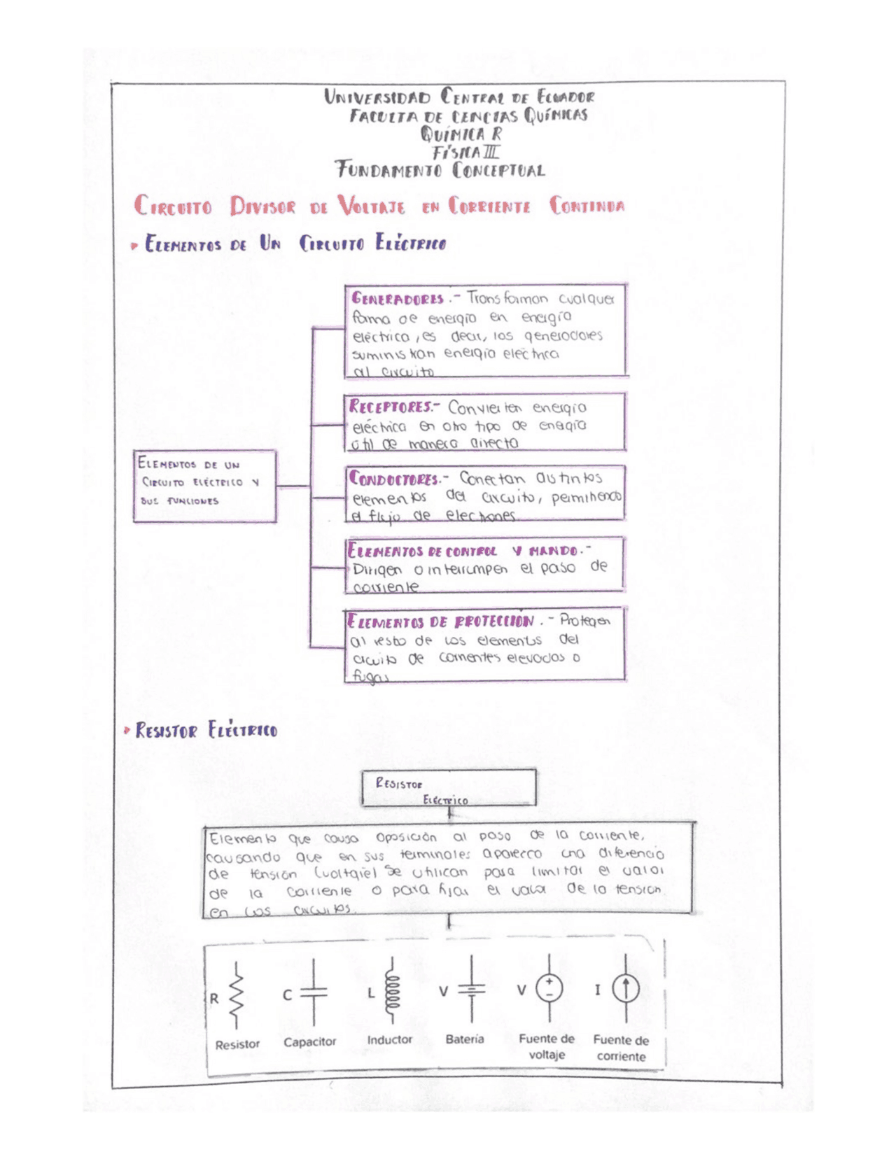 Laboratorios de Fisica tres | Esquemas y mapas conceptuales de Física Clásica | Docsity
