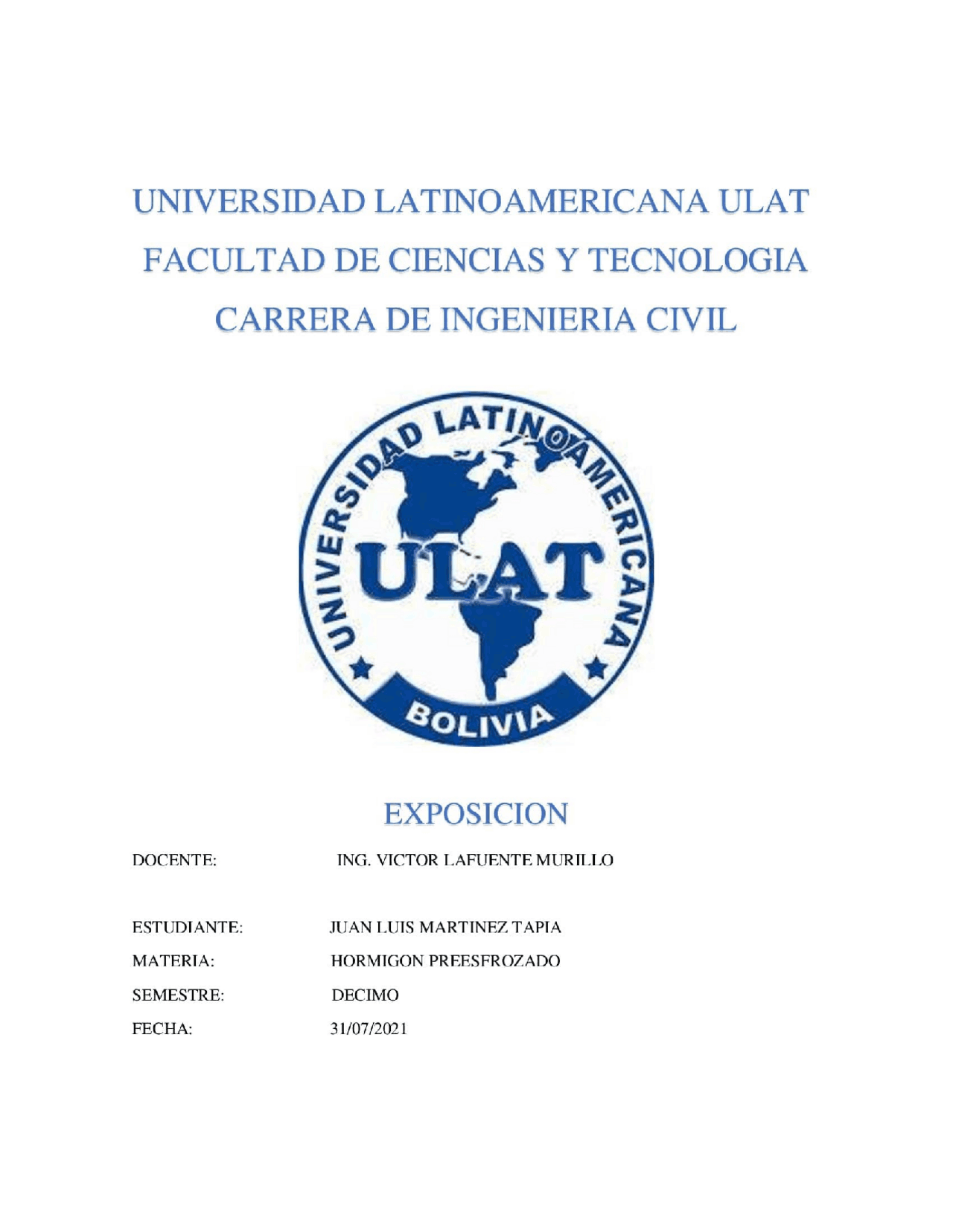 Resumen edificios especiales altos - Docsity