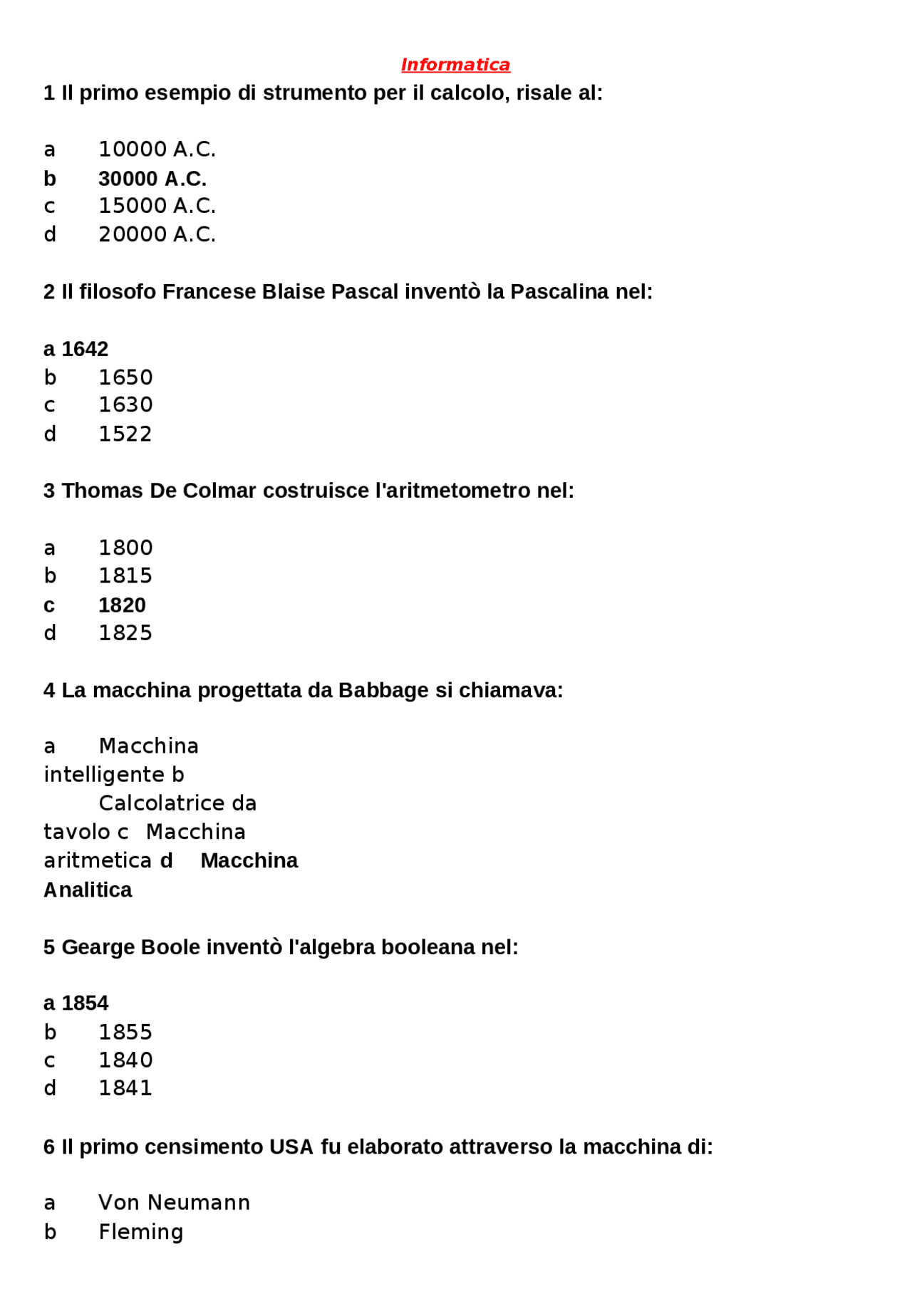 Informatica Comunicazione E Multimedialità L 20 Mercatorum Prove D