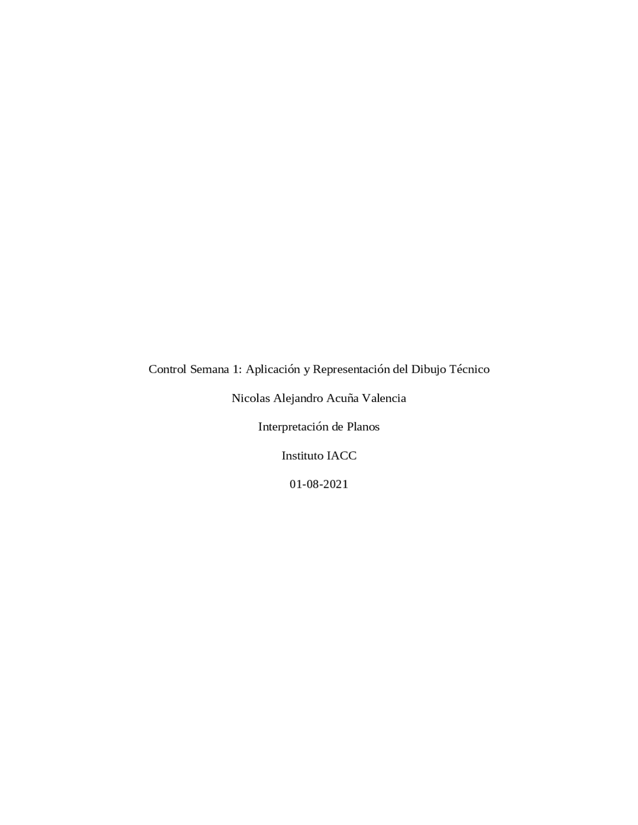 Interpretacion De Planos Docsity
