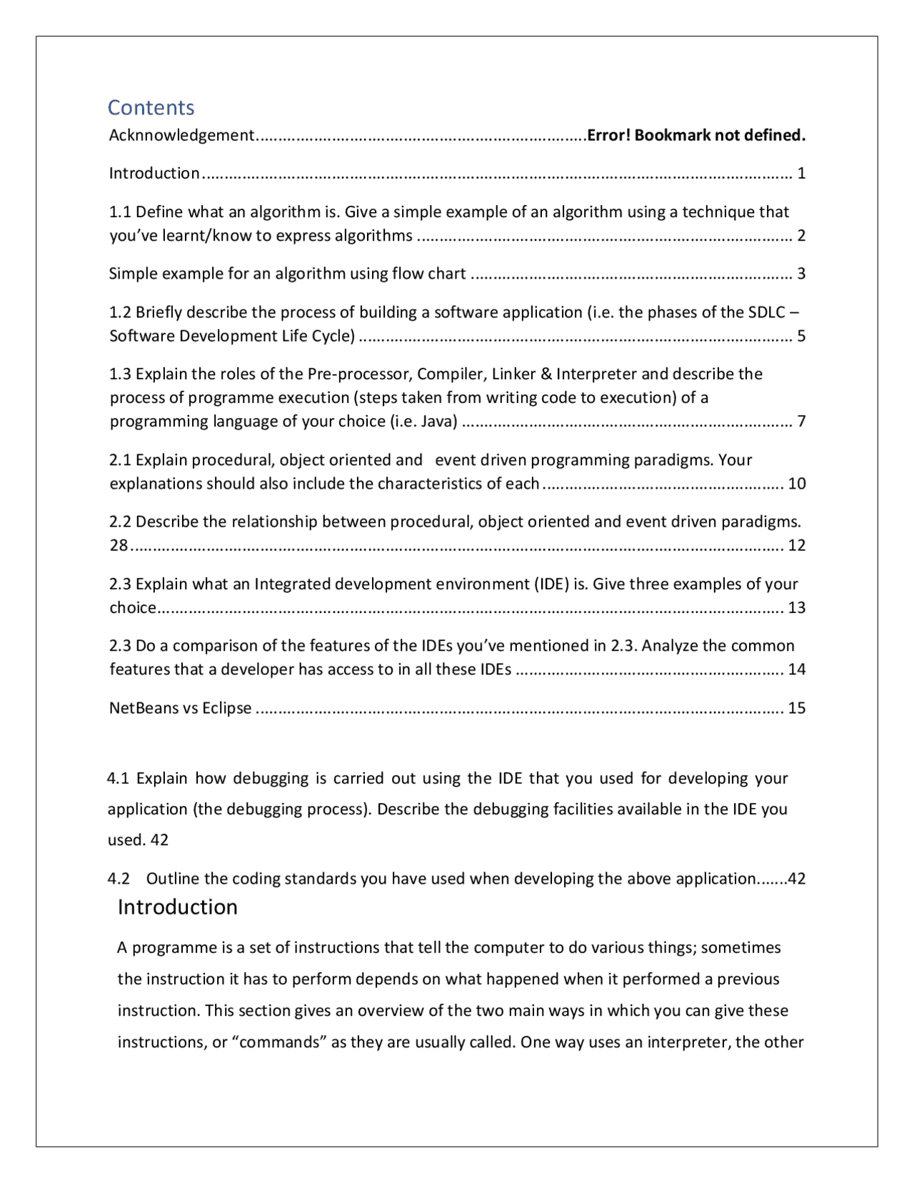 2021 Programming Assignment Docsity