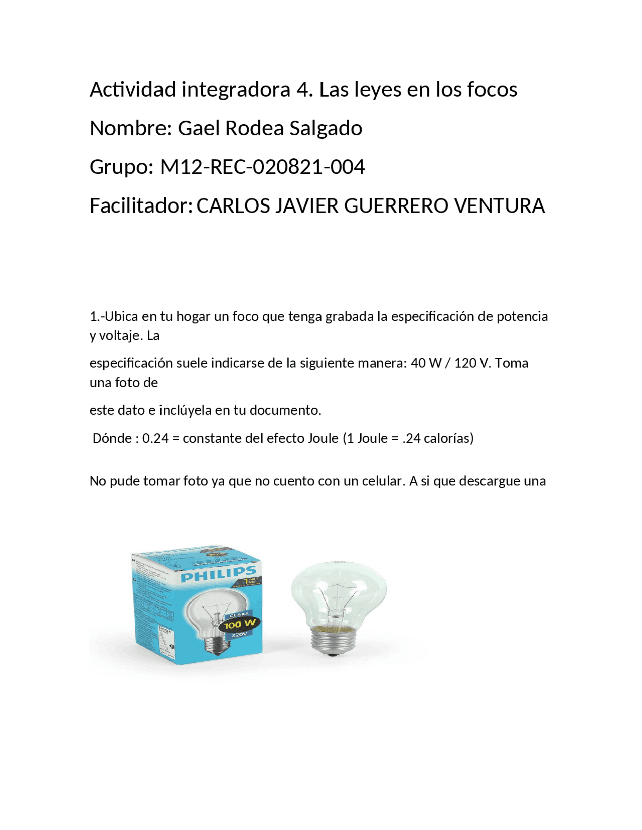 Las Leyes En Los Focos Docsity
