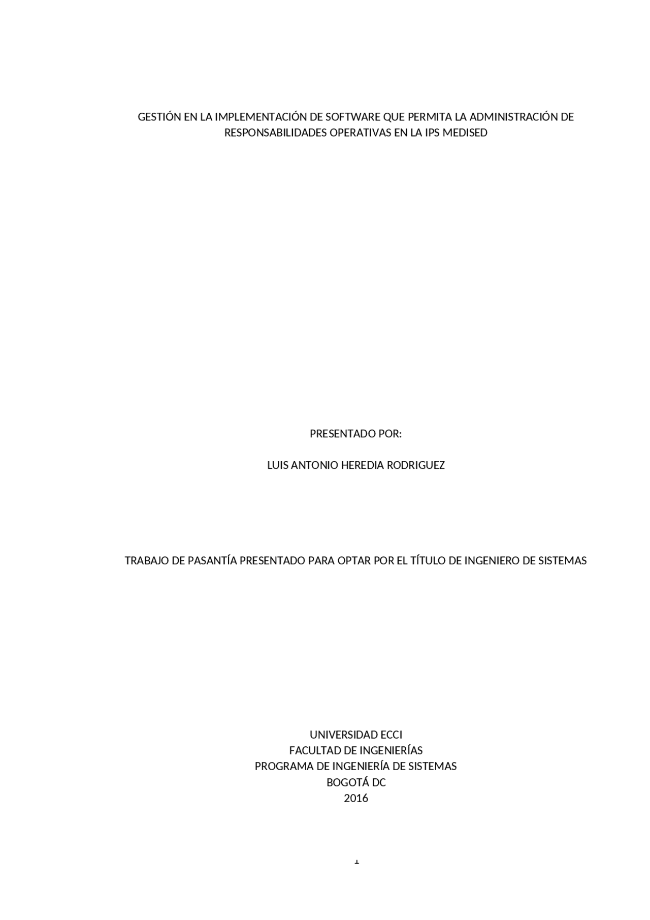 GestiÓn En La ImplementaciÓn De Software Docsity