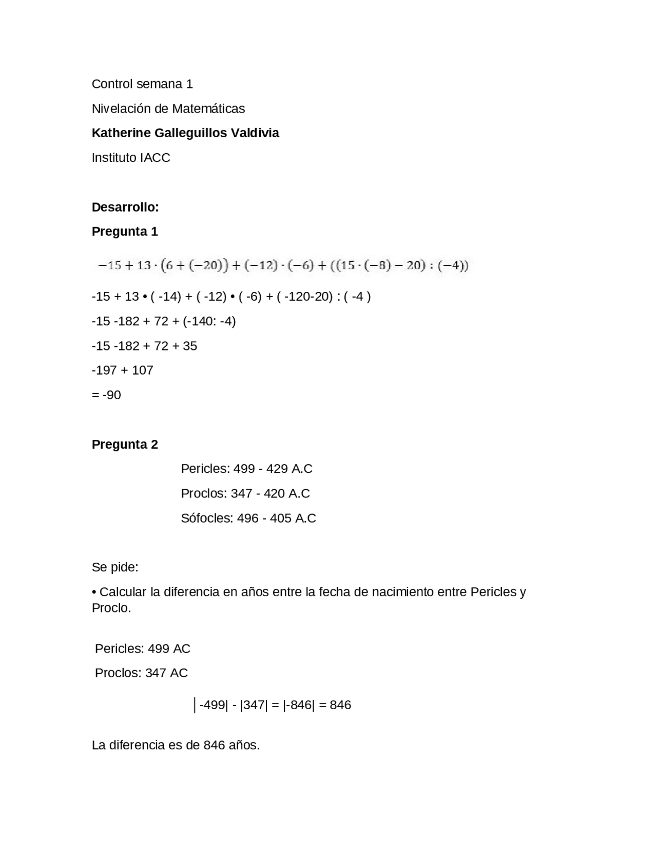 Examen Iacc Matematica Docsity