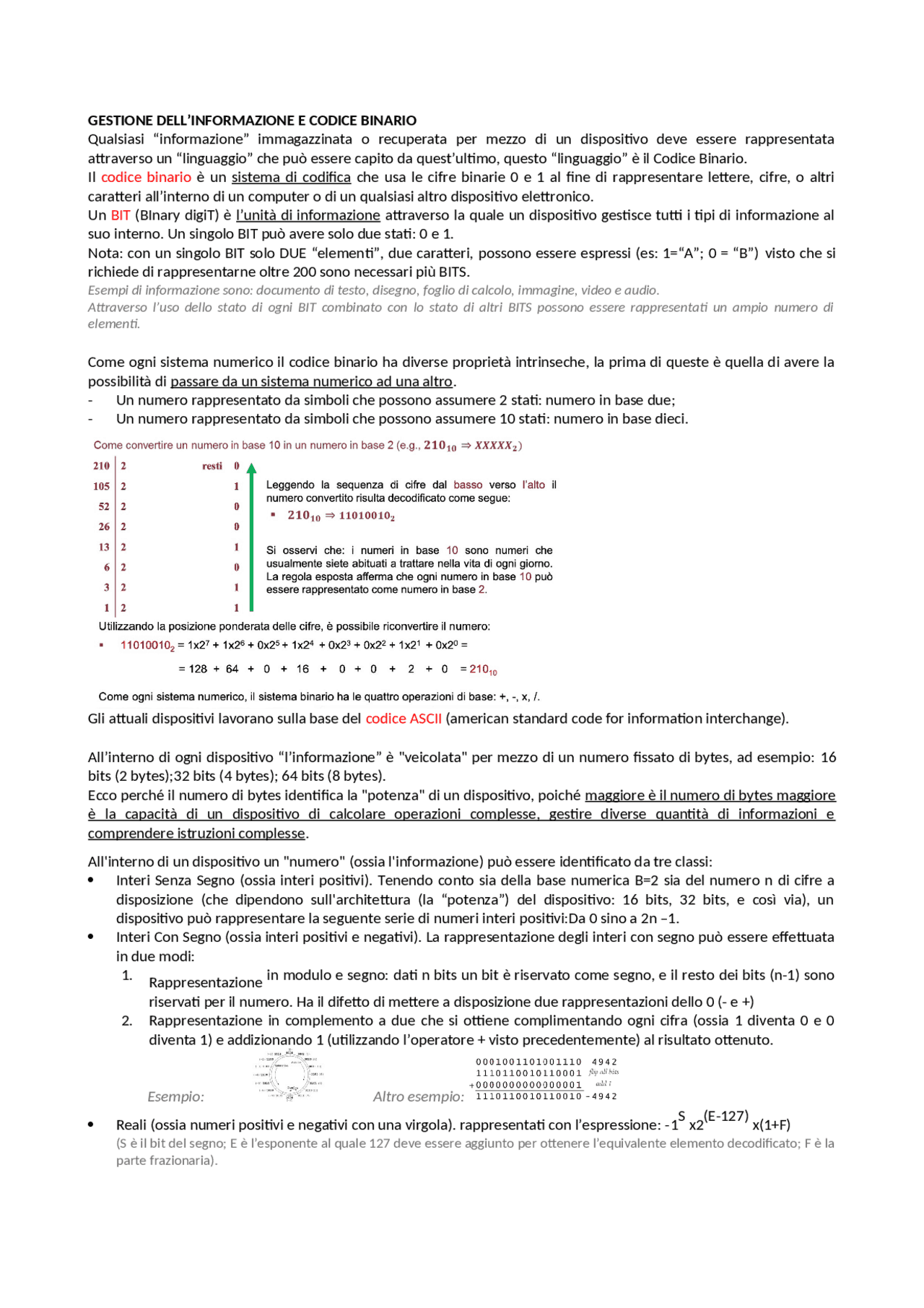 Informatica E Tecnologie Della Comunicazione Digitale Docsity