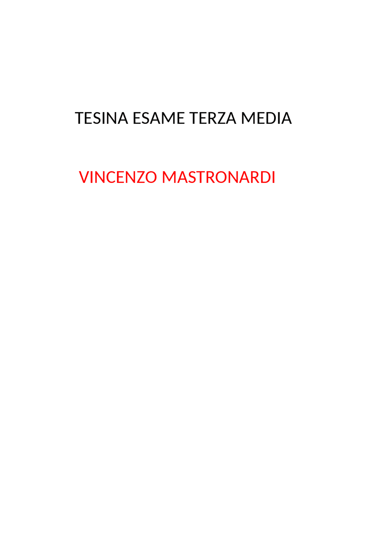 Tesina Inteliggenza Artificiale Docsity