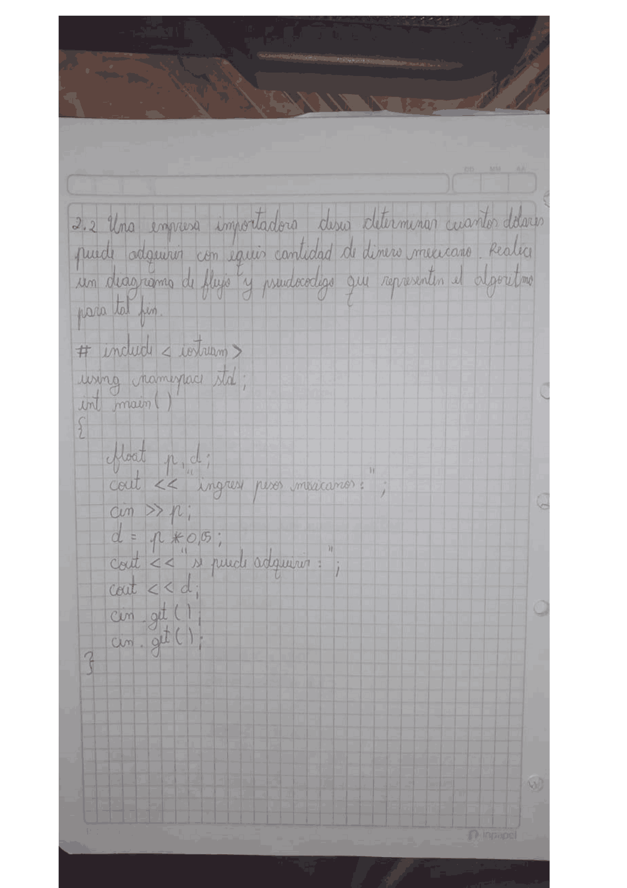 Algoritmo Y Programacion Docsity