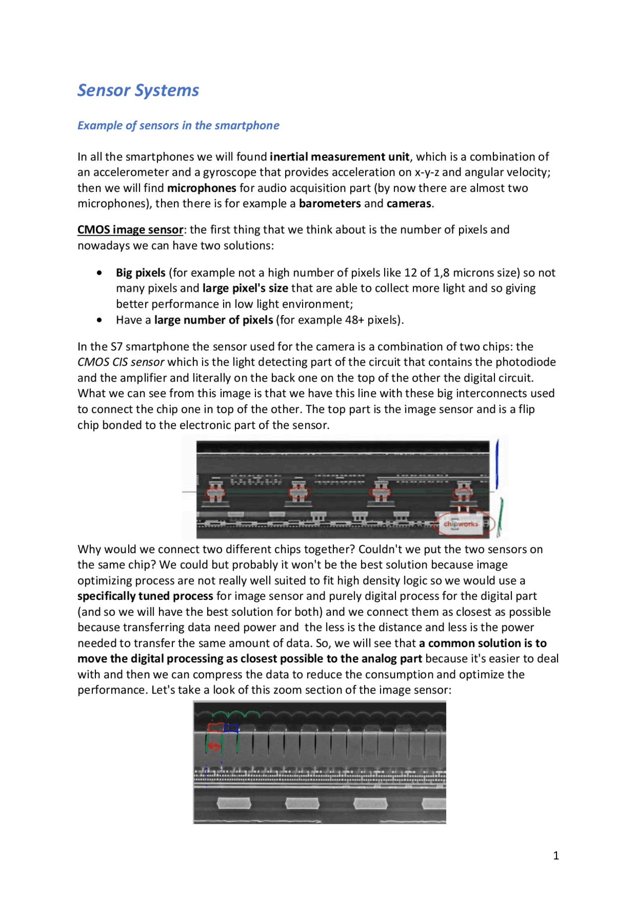 Appunti Sensor Systems Docsity