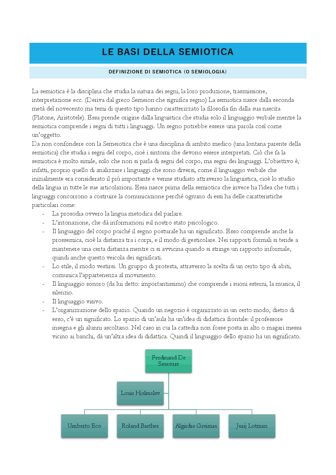 Le Basi Della Semiotica Stefano Traini Docsity