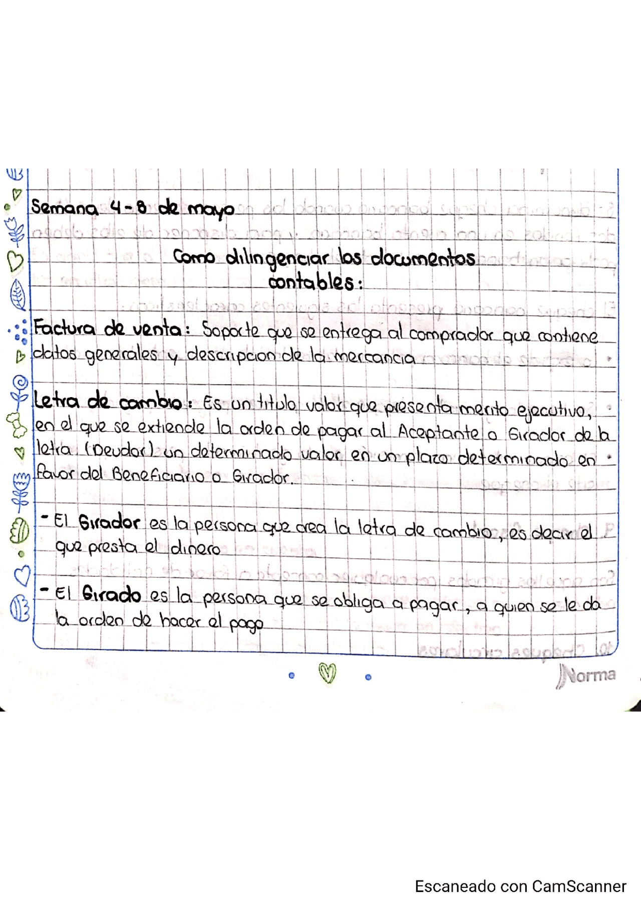 Documentos contables - Docsity