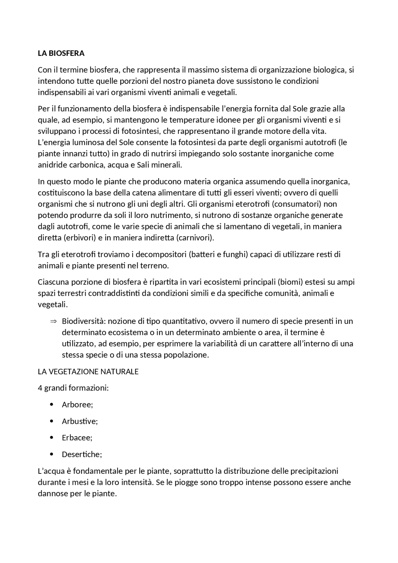 Riassunto Capitolo 5 Docsity