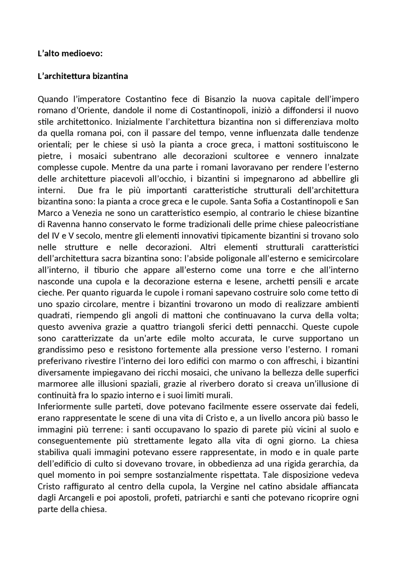Appunti Lezione Su Alto Medioevo Docsity