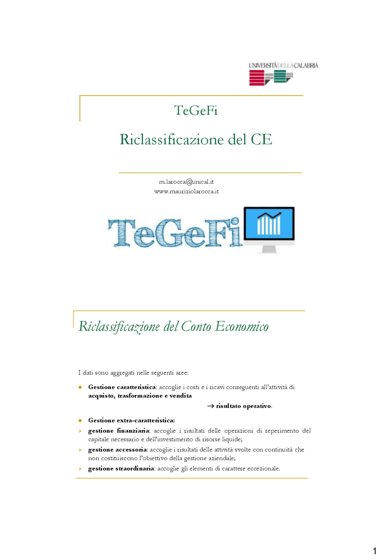 Egi 2 Appunti Di Lezione 2 Docsity