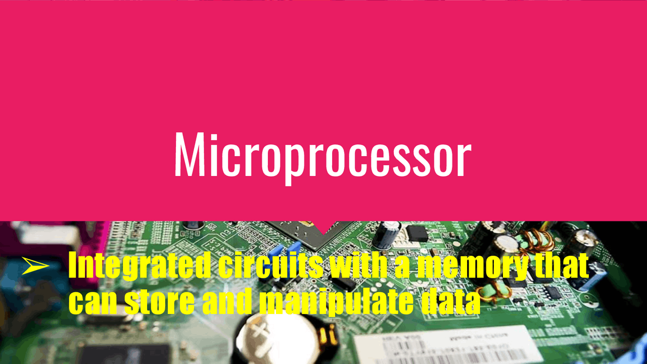MICROPROCESSOR: how it's made, how it's work. - Docsity