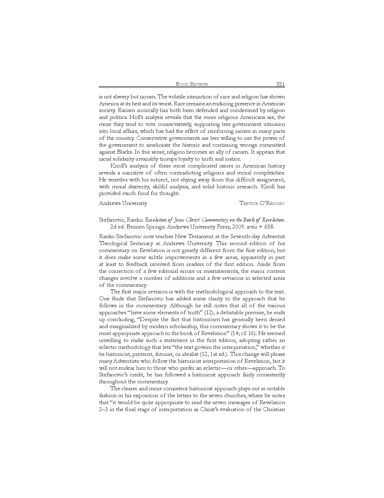 Revelation of Jesus Christ - Docsity