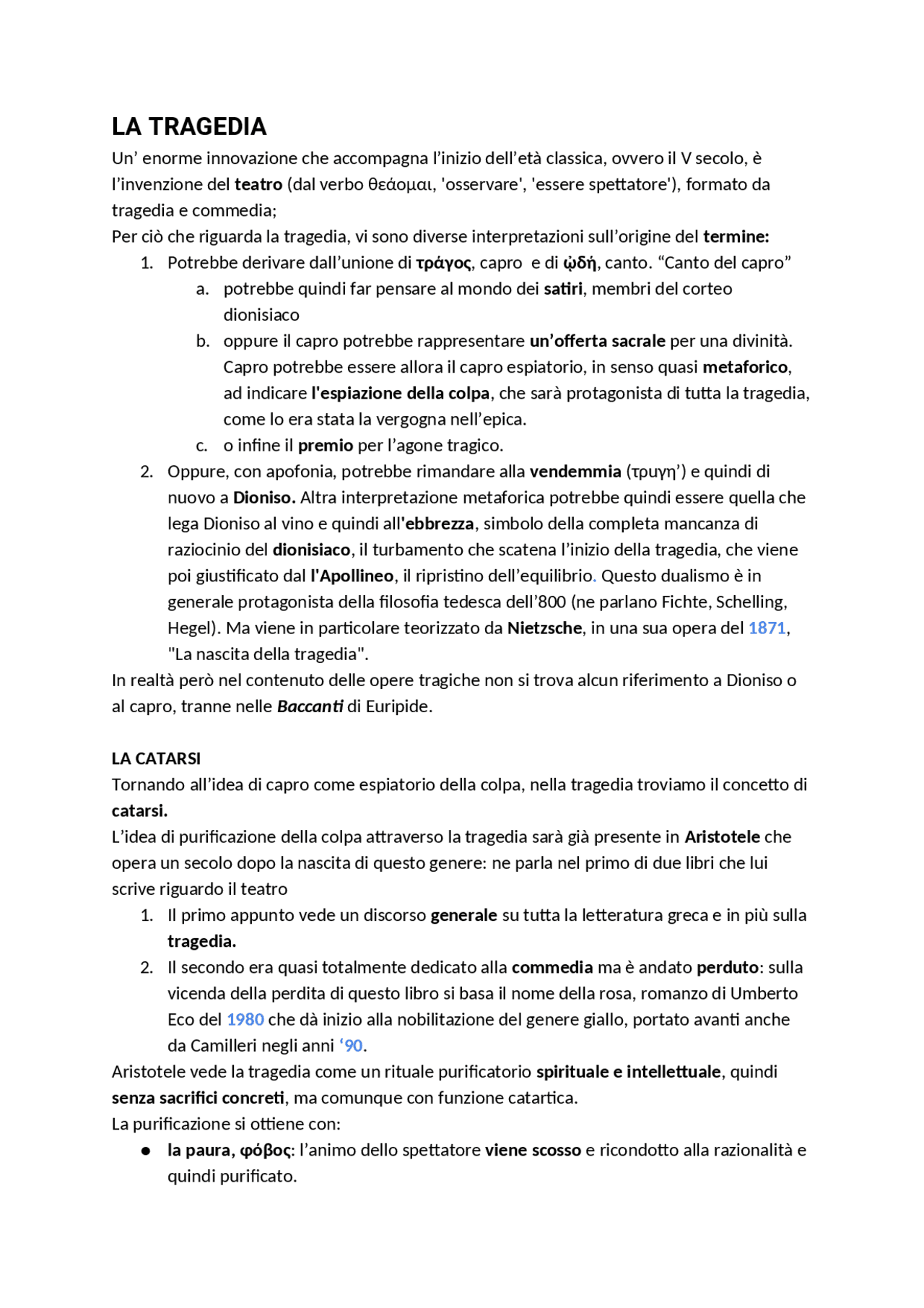 Tutta la storia della tragedia greca: origini, caratteristiche, autori ...