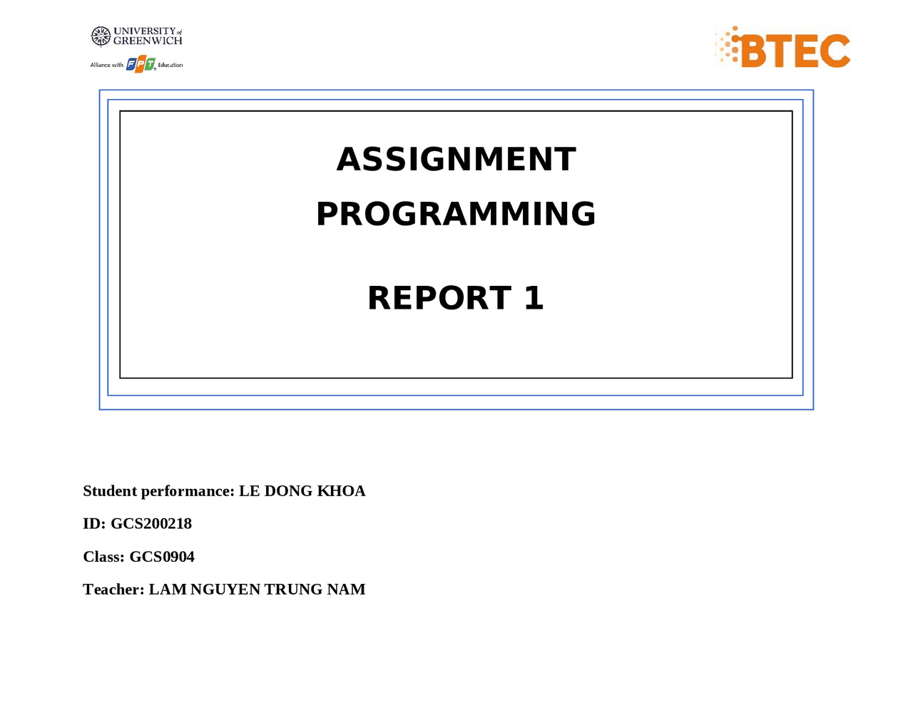 ASM 1: NETWORKING 1619 | Assignments Computer Science - Docsity