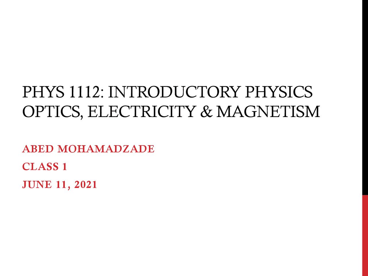 Class 1 And 2 In The Summer Docsity