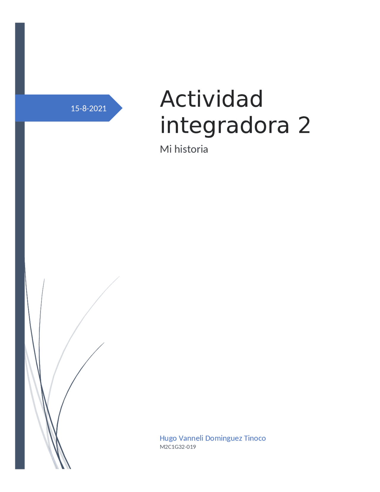 Actividad integradora 2 Modulo 2 - Docsity
