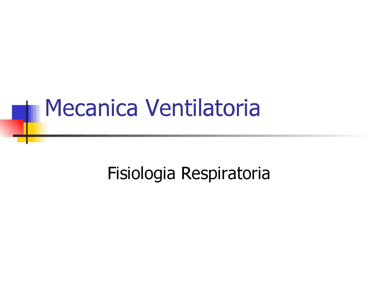 Ventilacion y puntos de igual presion, flujo espiratorio maximo - Docsity