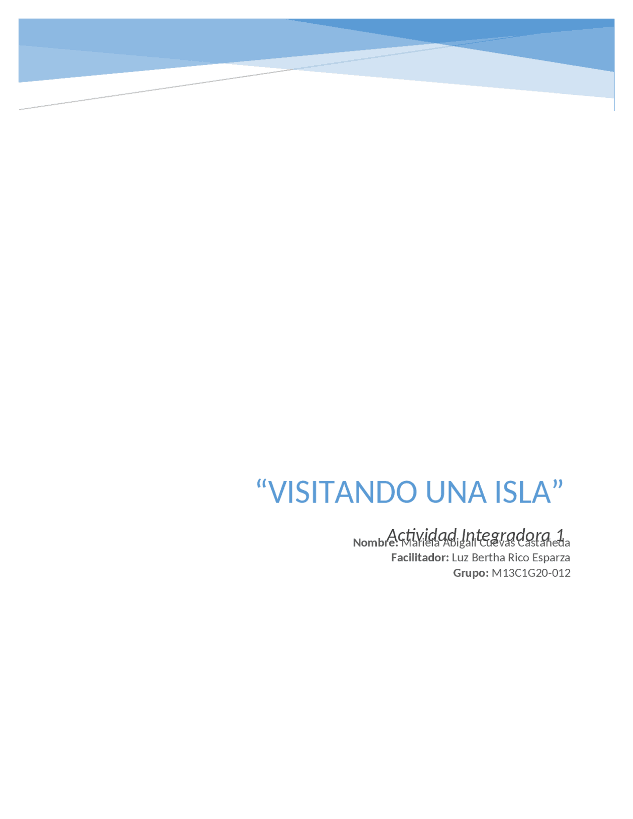 Actividad 1 Modulo 13 - Docsity