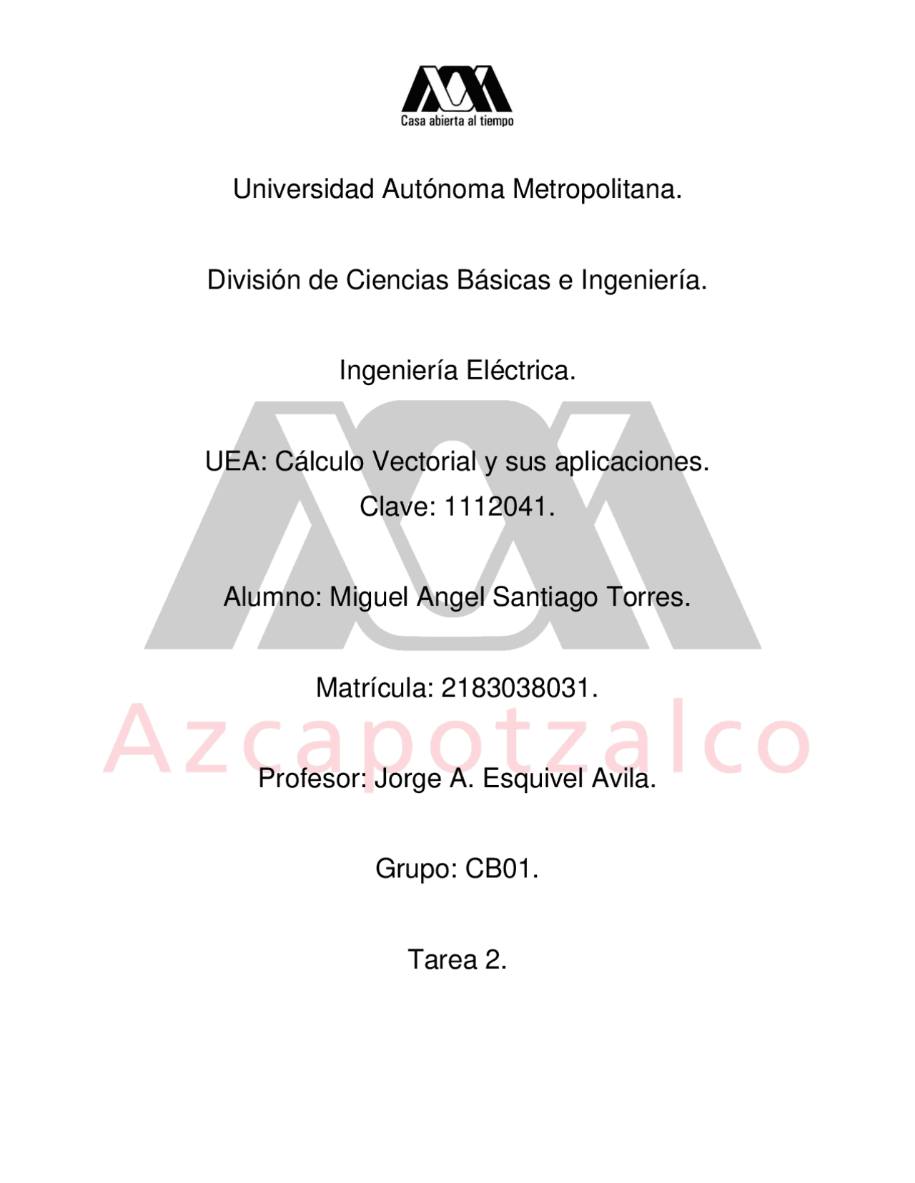Cálculo Multivariable Docsity