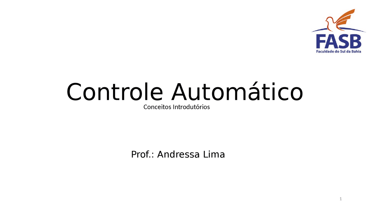 Controle Automático Docsity